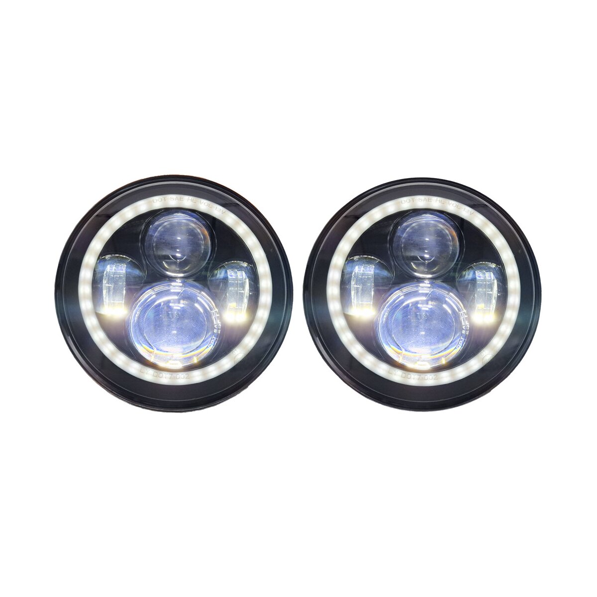 LED Scheinwerfer, Blinker, Fernlicht, Nahlicht, 177mm Land Rover Defe ...
