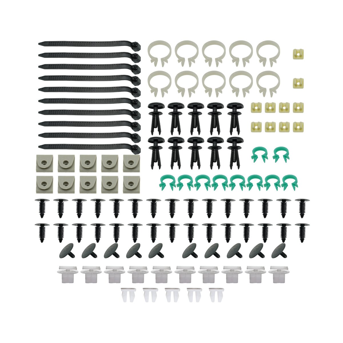 Clips, clamps, brackets and clamps, complete set for Lada Niva 2121, , 9,90